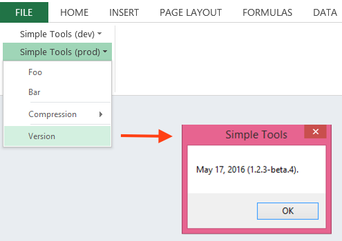 Excel VBA and Version Control